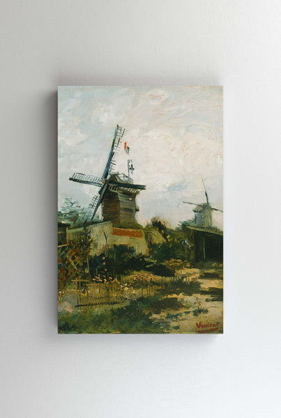 Tablou Canvas - Vincent van Gogh - Windmills on Montmartre – EFECT ...